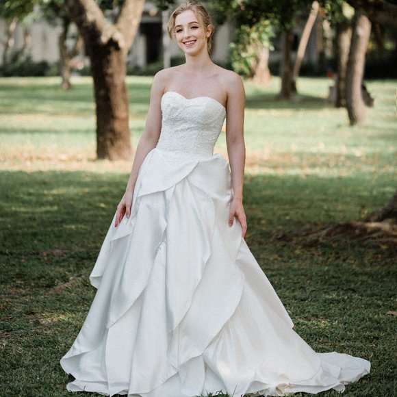 Rimi Bridal | Dresses | Rimi Bridal Princess Satin Wedding Dress | Poshmark